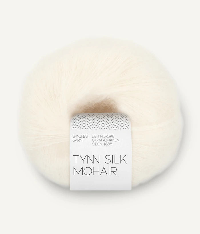 Tynn Silk Mohair par Sandness Garn – Pure Laine