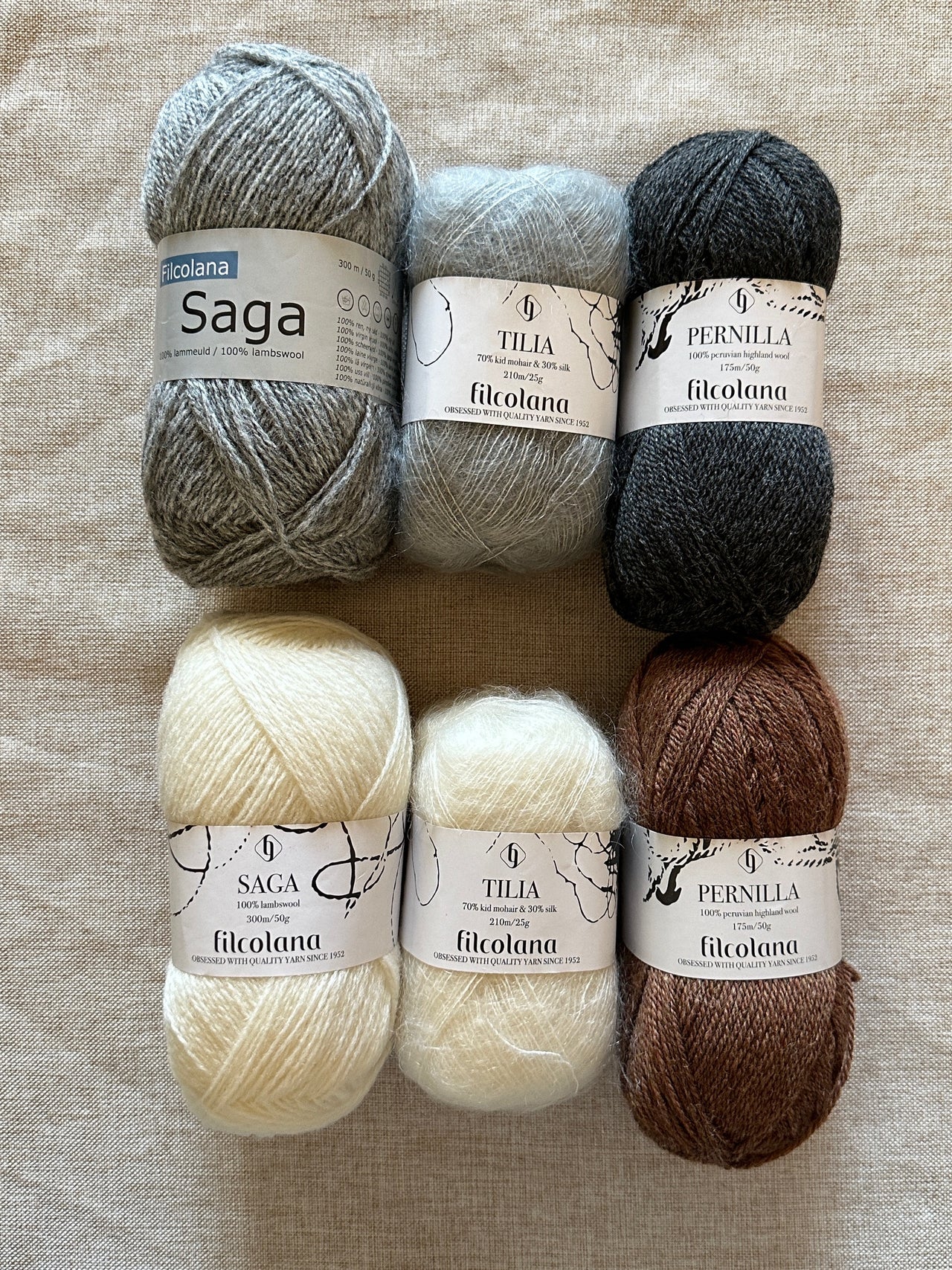 Kit de tricot- Coloured Crosses Senior par Anne Ventzel – Pure Laine