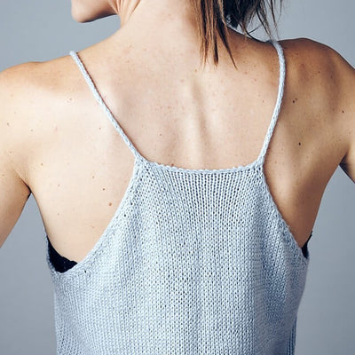 Audrey Summer Top Knitting Kit by Hobbii Design – Pure Laine